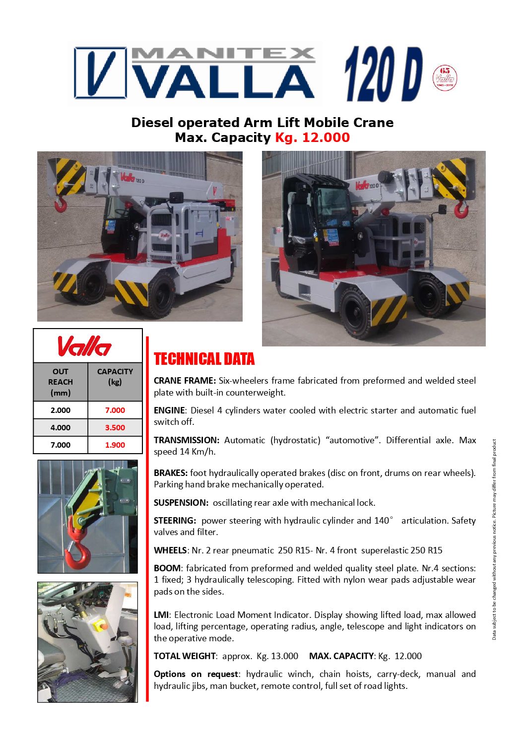 120D ENG • Pace Cranes