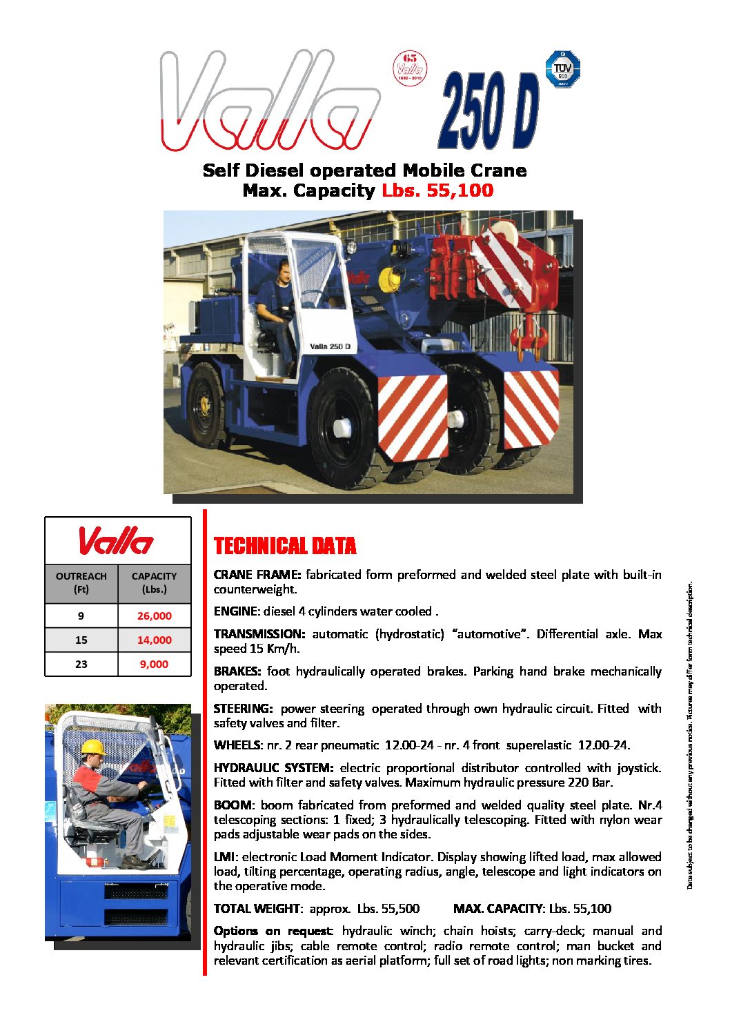 250D ENG • Pace Cranes