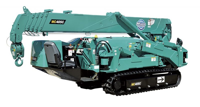 maeda-mc405-spider-crane • Pace Cranes